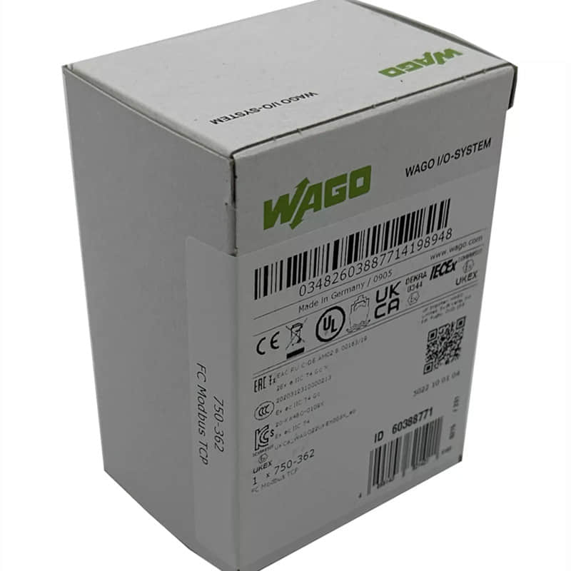 WAGO 750-362 PLC Module - Fieldbus Coupler Modbus TCP - ymzdcs