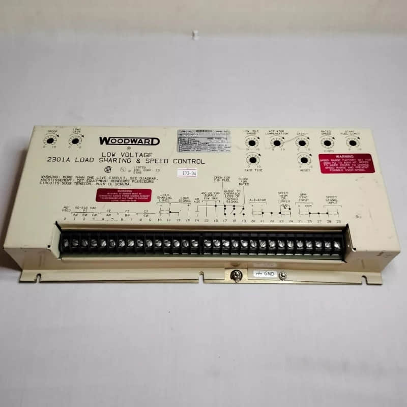Woodward 2301A 9905-020 Load Sharing Speed Contro - ymzdcs